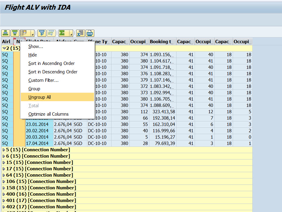 ALV with IDA(ALV on HANA)-5 – SAPCODES