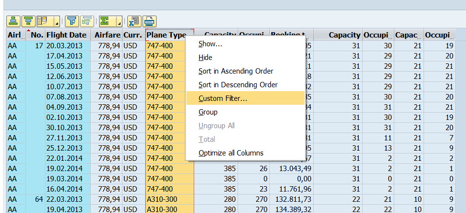 ALV with IDA(ALV on HANA)-5 – SAPCODES