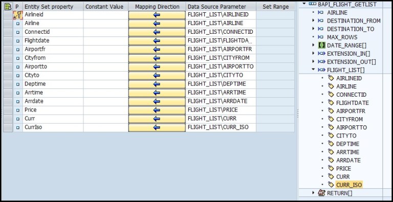oData service which consumes RFC – SAPCODES