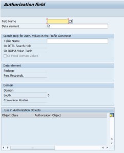 Creating Authorization Object – SAPCODES