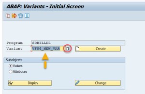 Report Variant Transport – SAPCODES