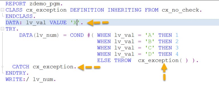 COND – Conditional Operator – SAPCODES