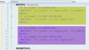 ‘Is Supplied’ Expression – SAPCODES