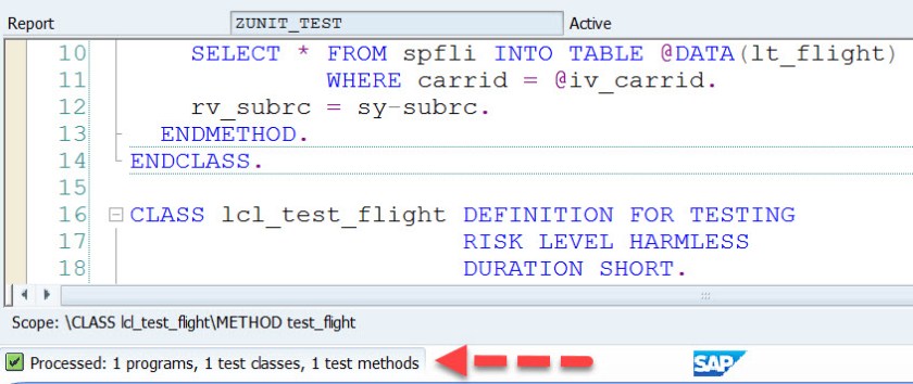 ABAP UNIT TEST-2 – SAPCODES