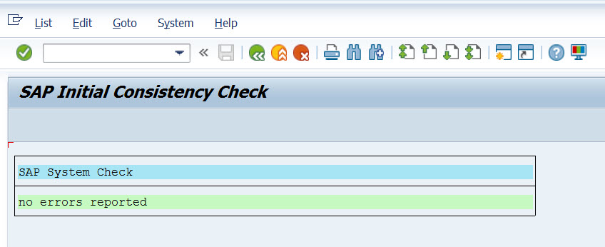 SAP SYS Installation Check – SAPCODES