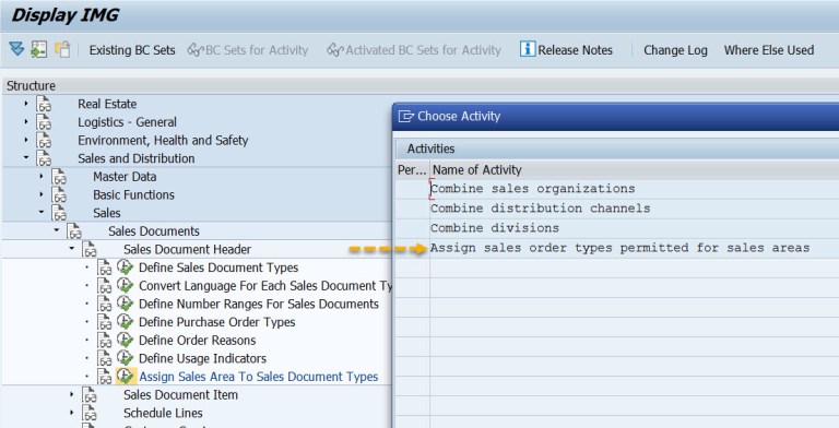 Assign Sales Area to Sales Doc Types – SAPCODES