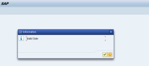 FM to check SAP Internal Format Date is valid or invalid – SAPCODES