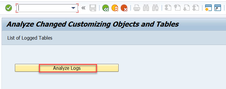 Trace Log Data Changes – SAPCODES