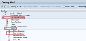 Payment Card Processing in SAP SD – SAPCODES