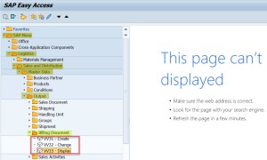 Condition Records for Billing Document Output – SAPCODES