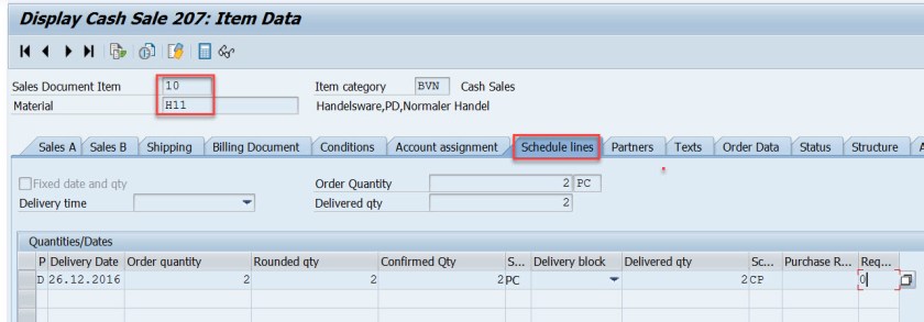 Cash Sales Order in SAP SD – SAPCODES