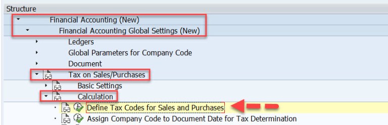 Tax G/L Account Determination in SAP SD – SAPCODES