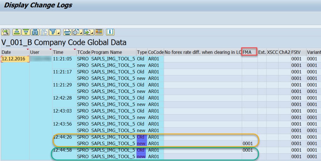 Trace Log Data Changes – SAPCODES