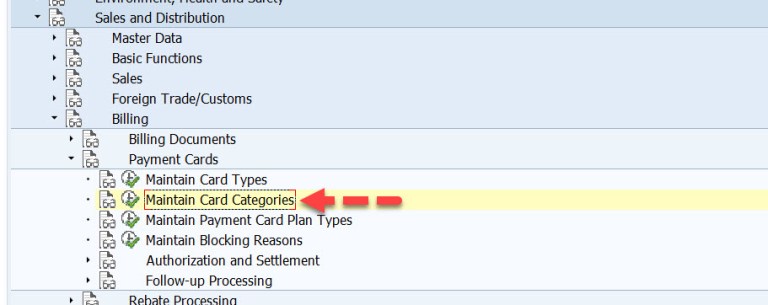 Payment Card Processing in SAP SD – SAPCODES