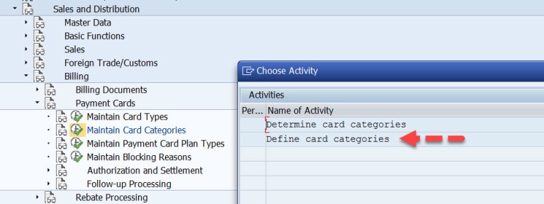 Payment Card Processing in SAP SD – SAPCODES