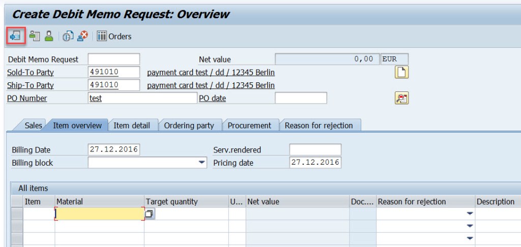Item Proposal in SAP SD – SAPCODES