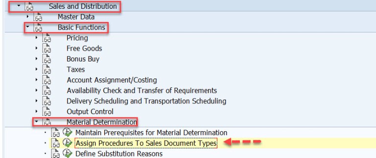 Material Determination in SAP SD – SAPCODES
