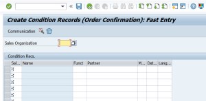 Condition Records for Sales Document Output – SAPCODES