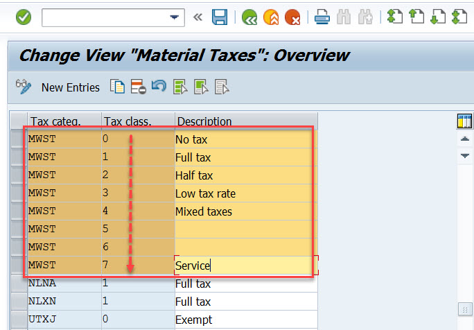 Tax Determination in SAP SD – SAPCODES