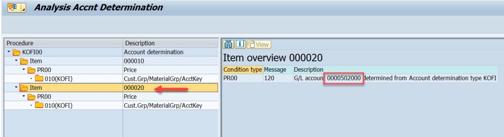 G/L Account Determination in SAP SD – SAPCODES