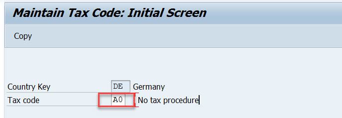 Tax G/L Account Determination in SAP SD – SAPCODES