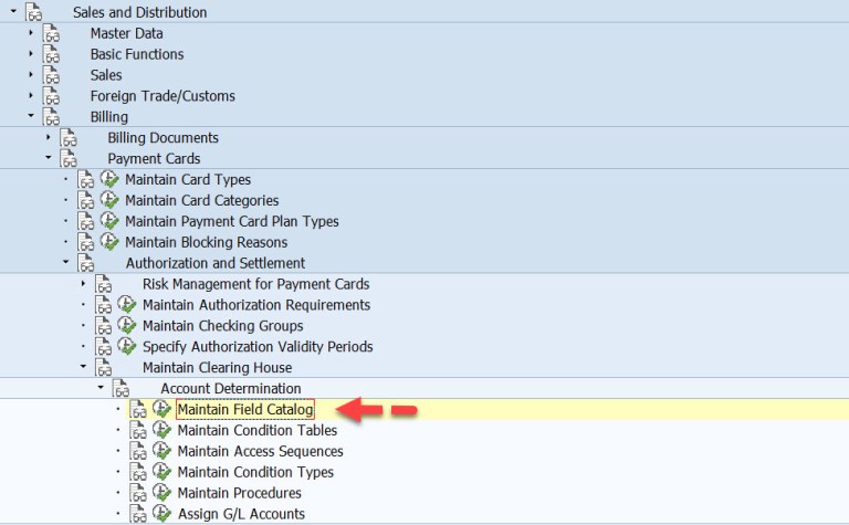 Payment Card Processing in SAP SD – SAPCODES