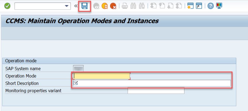 Set Operation Mode in SAP System – SAPCODES
