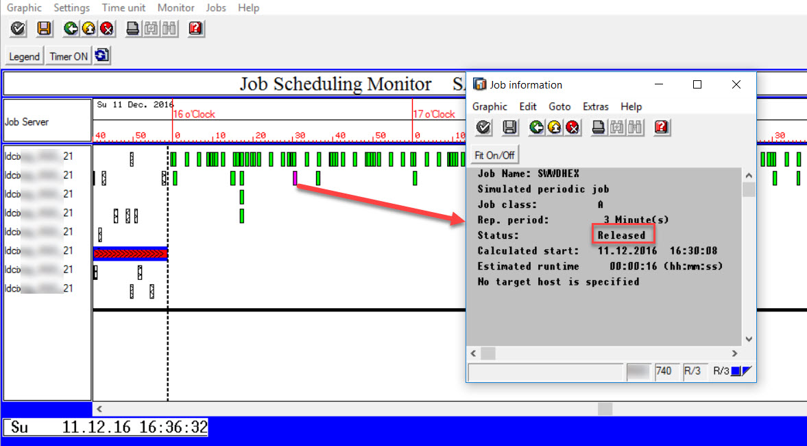 Job Scheduling Monitor(Graphical) – SAPCODES
