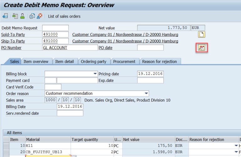 G/L Account Determination in SAP SD – SAPCODES