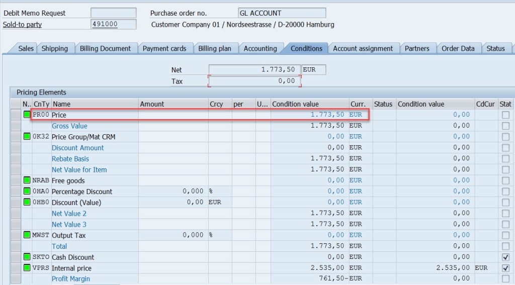 G/L Account Determination in SAP SD – SAPCODES