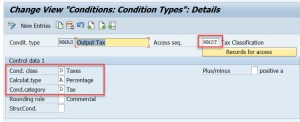 Tax G/L Account Determination in SAP SD – SAPCODES