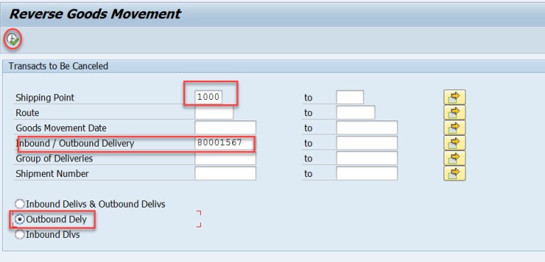 How to Cancel Goods Issue Doc in Delivery? – SAPCODES