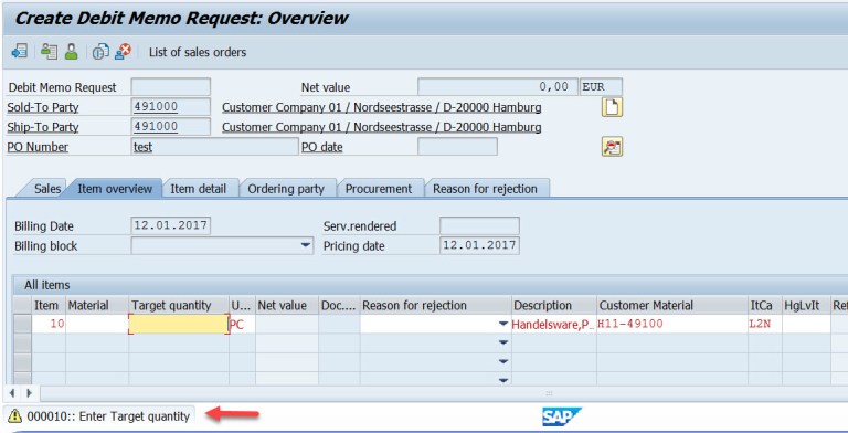 Customer-Material Info in SAP SD – SAPCODES