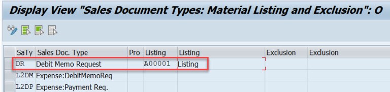 Material Listing & Exclusion in SAP SD – SAPCODES