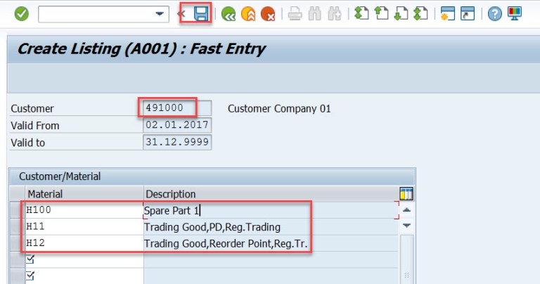 Material Listing & Exclusion in SAP SD – SAPCODES