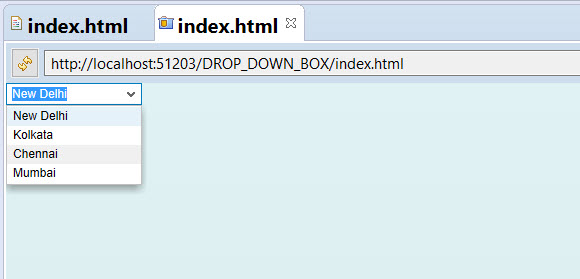 UI5- Dropdown Box – SAPCODES