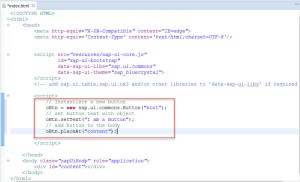 First Simple UI5 Application – SAPCODES