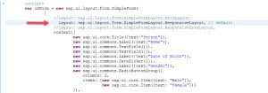 UI5- Simple Form – SAPCODES