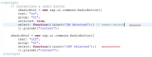 UI5-Radio Button – SAPCODES