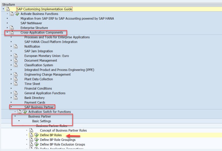 How to define BP(business partner) roles? – SAPCODES