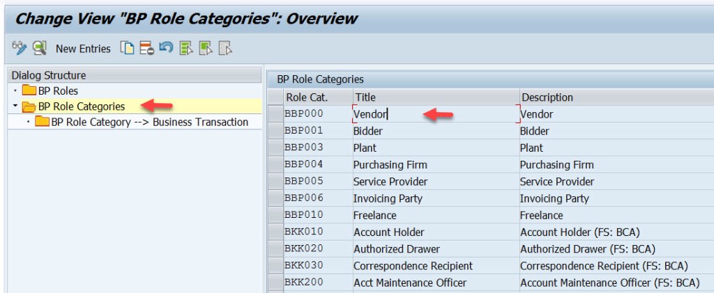 How to define BP(business partner) roles? – SAPCODES