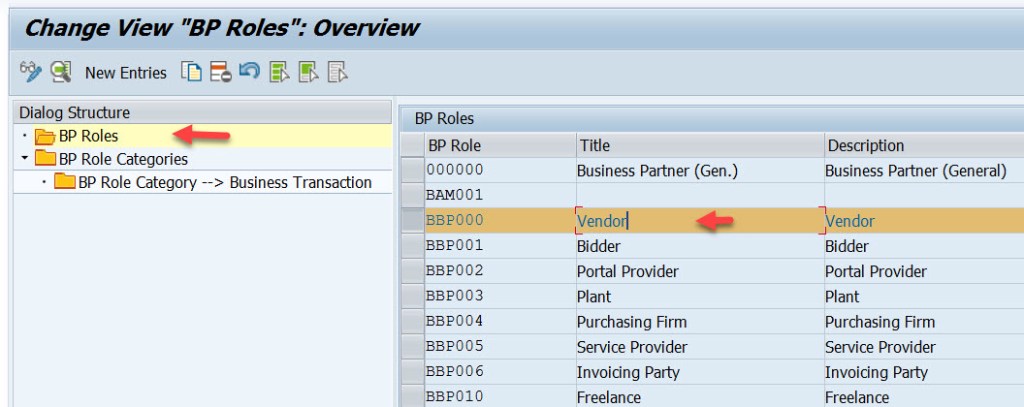 How to define BP(business partner) roles? – SAPCODES