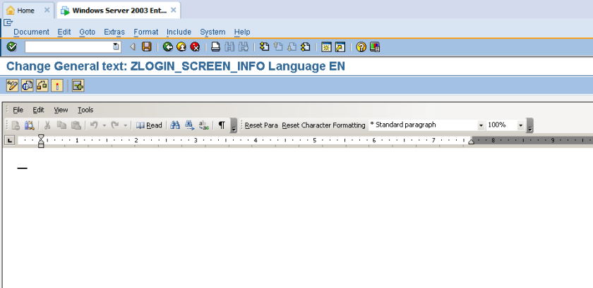 How to display Logon Message – SAPCODES