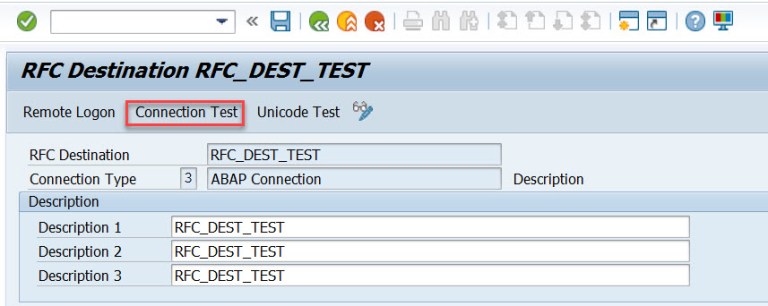 RFC Connection Test Program – SAPCODES