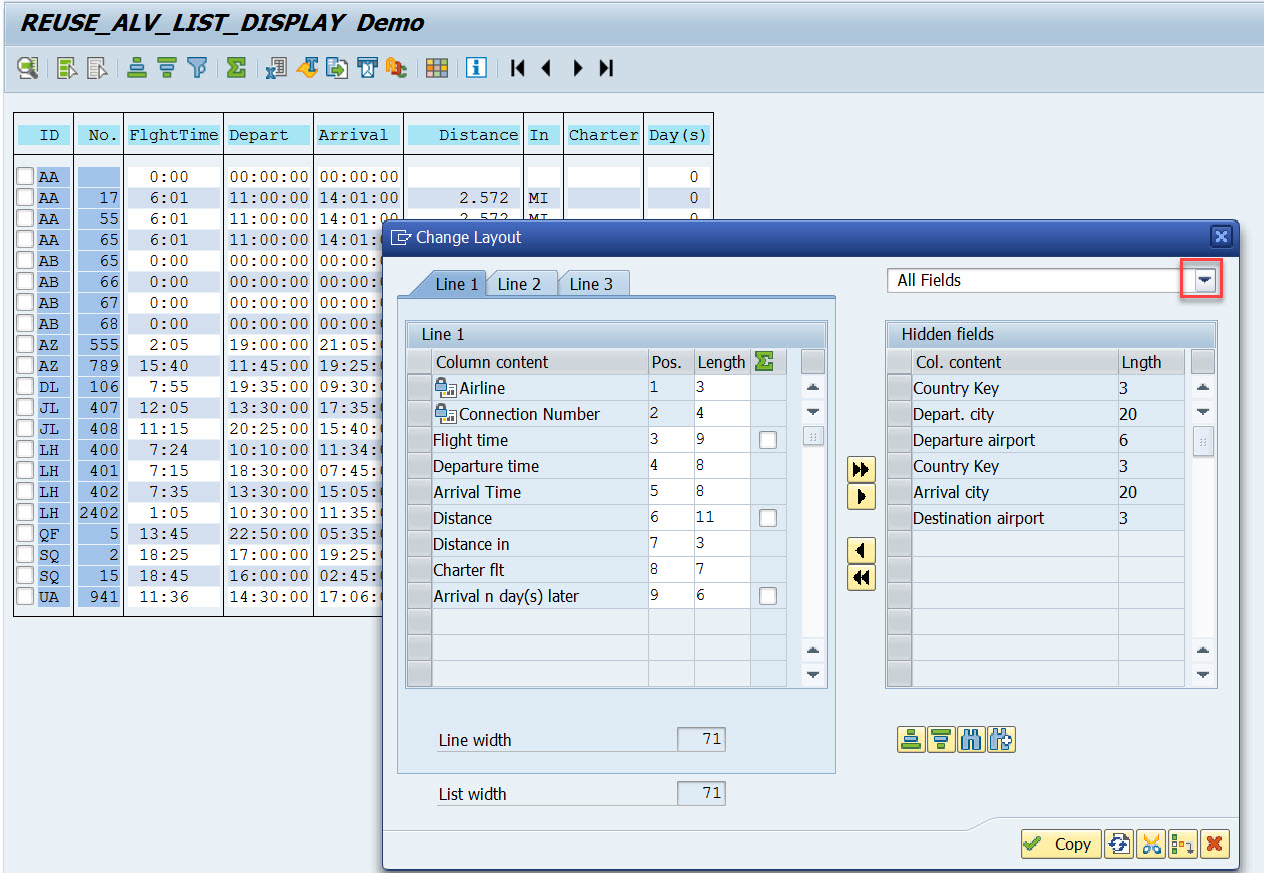 REUSE_ALV_LIST_DISPLAY- 20 – SAPCODES