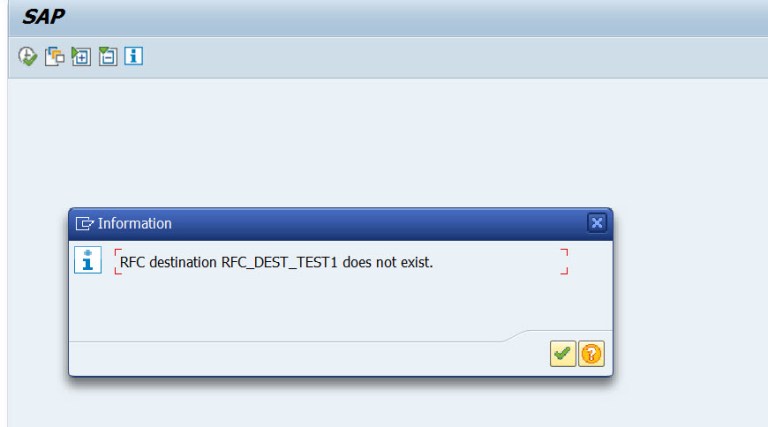 RFC Connection Test Program – SAPCODES