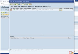 Business Configuration Set- BC Set – SAPCODES
