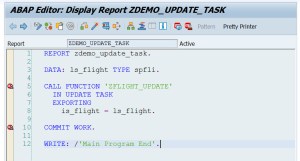 SET UPDATE TASK LOCAL – SAPCODES