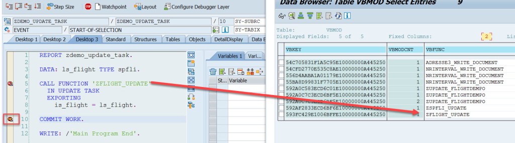SET UPDATE TASK LOCAL – SAPCODES