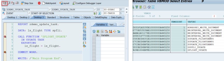 SET UPDATE TASK LOCAL – SAPCODES